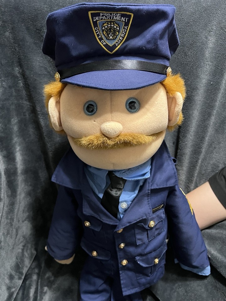 Sunny Toys Police Officer Dad Puppet SML Goodman | eBay