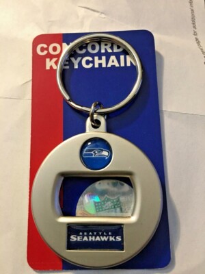 Seattle Seahawks NFL Vintage Bev Key Chain 3In1 Beer Bottle, Can Top ...