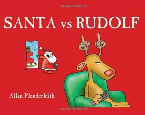 Santa vs Rudolf by Allan Plenderleith Paperback Book The Fast Free ...