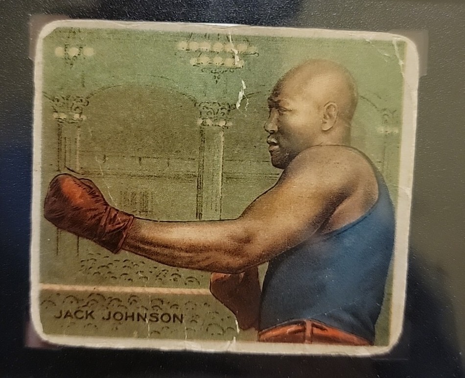 1910 C52 Jack Johnson #1 Boxing Grail POP 6 TOTAL GRADED PSA & SGC ...