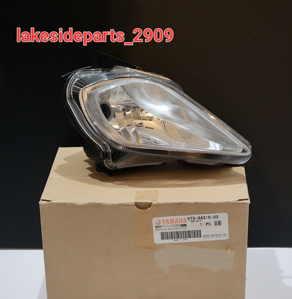 OEM YAMAHA YFZ450 YFZ450R RAPTOR WOLVERINE RH HEADLIGHT 5TG-84310-03 | eBay