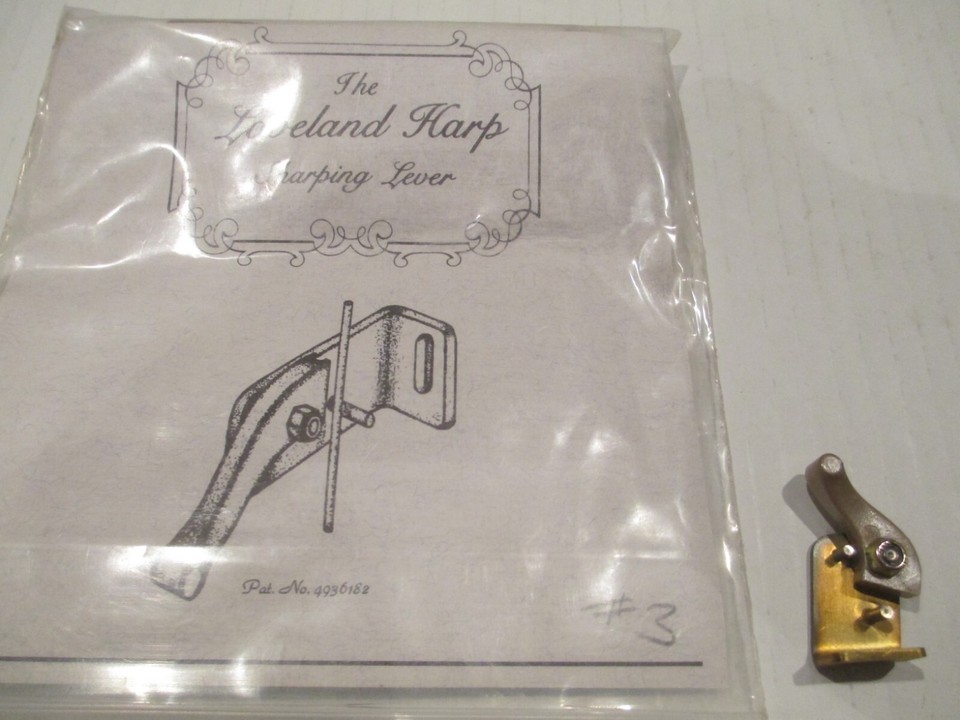 The Loveland Harp Sharpening Lever Size #3 with Screw and Washer B44 | eBay