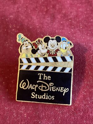 Vintage 1987 Disney The Walt Disney Studios Disney Pin Made in Taiwan ...