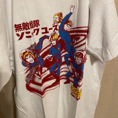 Hysteric Glamour Invincible Squadron Sonic Youth T-Shirt Hysteric Glamour Invincible Squadron Sonic Youth T-Shirt