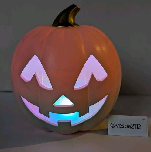 Target Bullseye Playground Halloween Pumpkin Pink LED Light Up ...