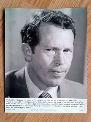 WARREN OATES vintage 8x10 still #624 WARREN OATES The Thief who came to ...
