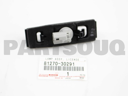 8127030291 Genuine Toyota LAMP ASSY, LICENSE PLATE 81270-30291 | eBay UK