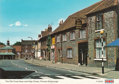6x4 Continental size printed postcard High Street Princes Risborough | eBay