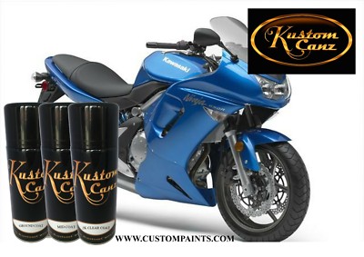 KAWASAKI - CANDY PLASMA BLUE 12oz AEROSOL CAN KIT. MOTORCYCLE ...