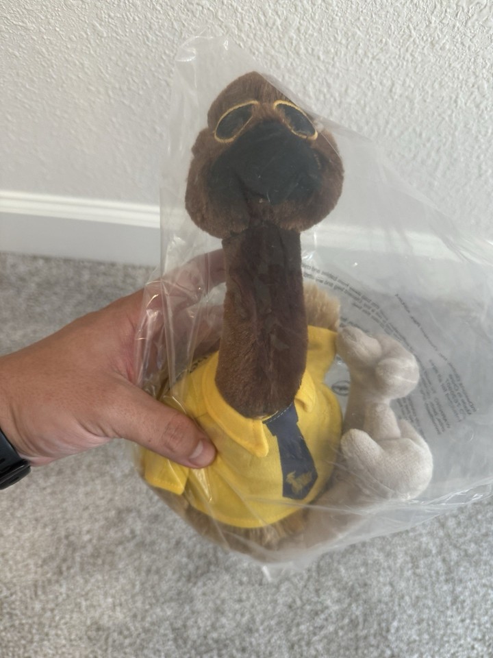 Brand New Liberty Mutual Limu Emu Doug Plush Stuffed 15" Tall Shirt | eBay
