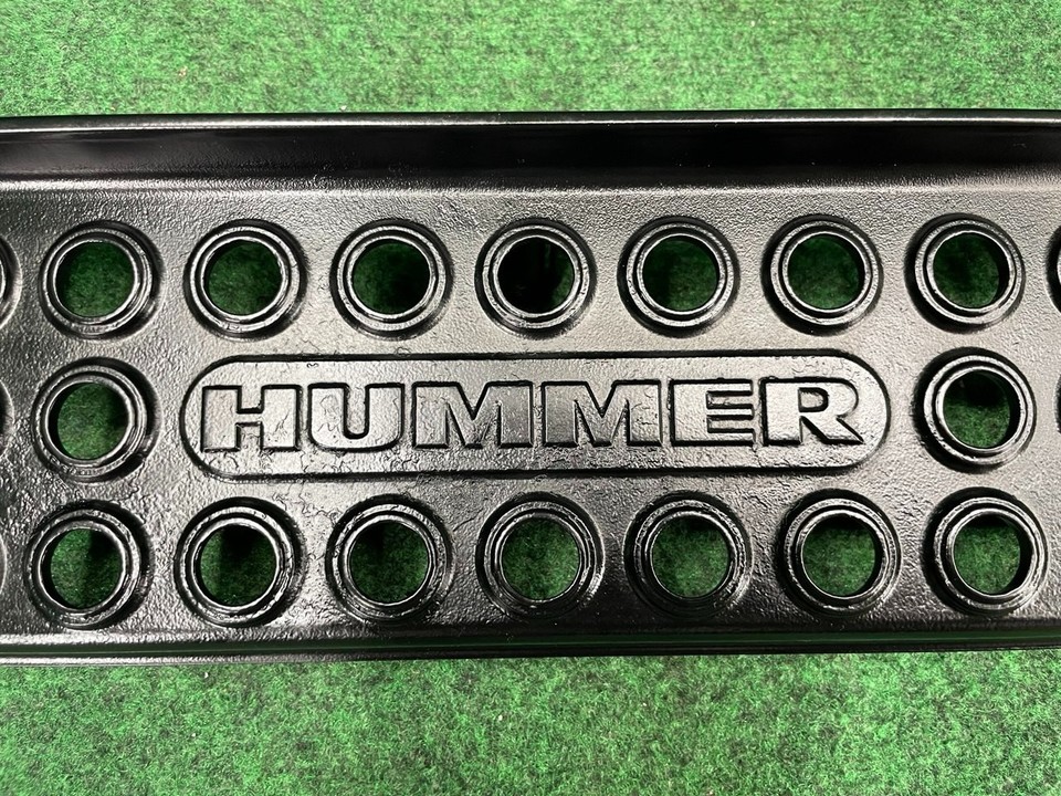 🛑 2003-2009 Hummer H2 Running Board Side Steps Set (4) OEM Black | eBay