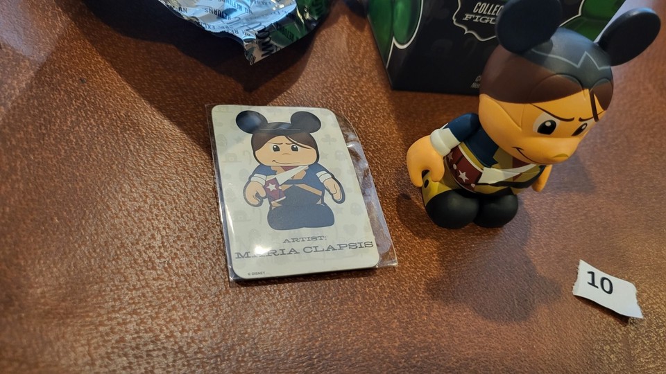 DISNEY VINYLMATION Holiday w/Card & Box PATRIOT INDEPENDENCE DAY MARIA ...