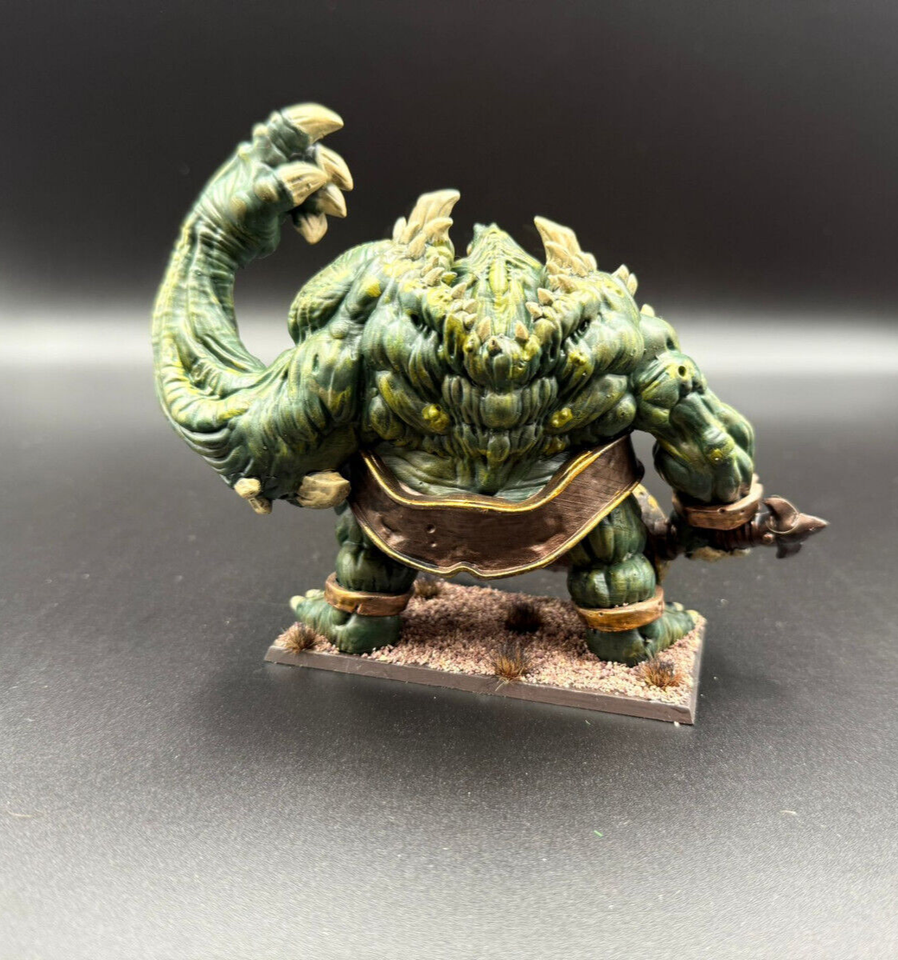 PAINTED MAGGOTKIN OF NURGLE GREAT UNCLEAN ONE ROTIGUS WARHAMMER AGE OF ...