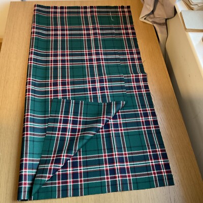 MacFarlane Hunting Modern MediumWeight 100% Wool tartan fabric 83cm X ...