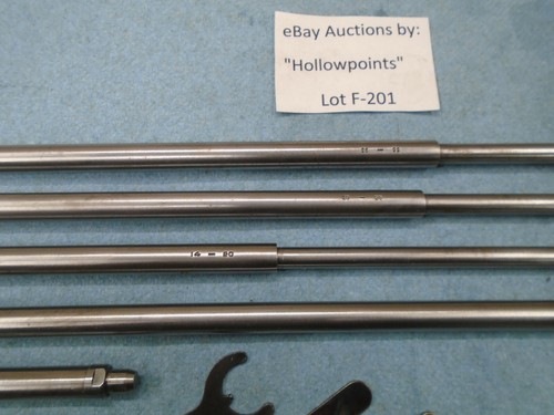 Starrett No. 124C Inside Micrometer Set 8 - 32" .001 Resolution NO CASE ...