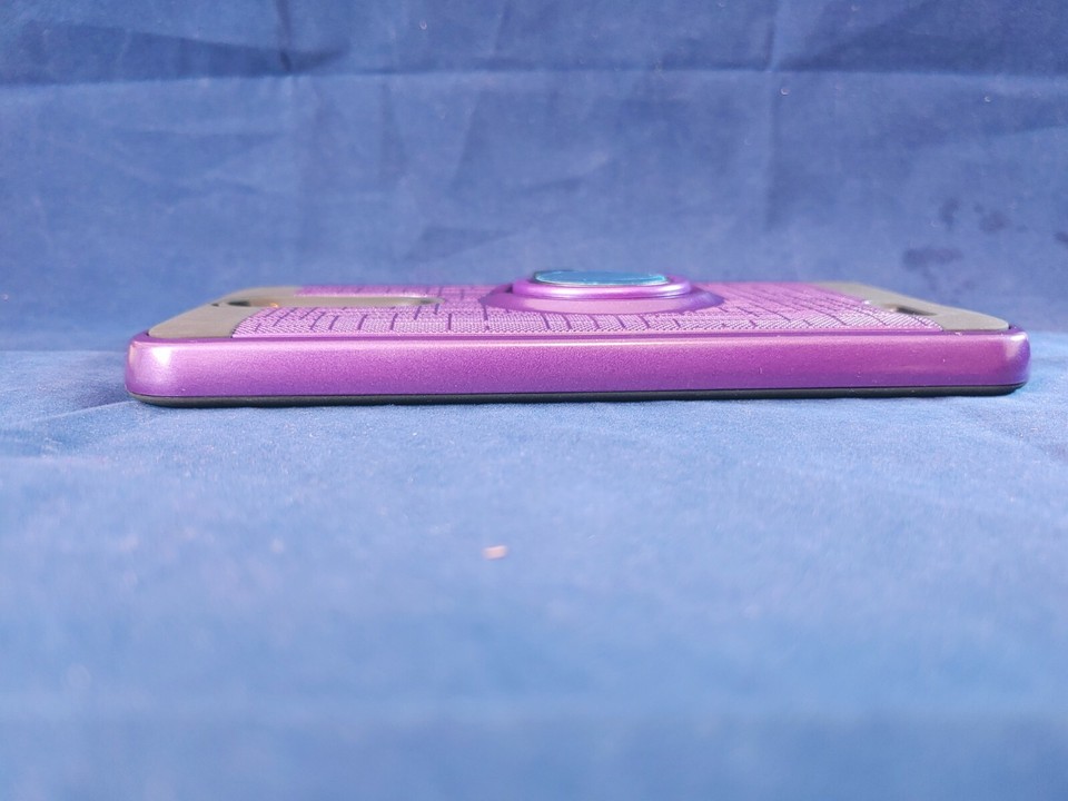 For LG X210- Case- Purple Hybrid Armor Phone Cover- (9869-9870, 9889 ...