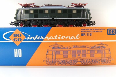ROCO H0 4141C E-Lok BR 118 051-2, DB, DC, Licht, TOP in OVP, geprüft ...