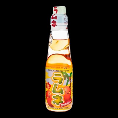 Japanese Ramune Marble Soda Mango Flavor 6.6oz | eBay