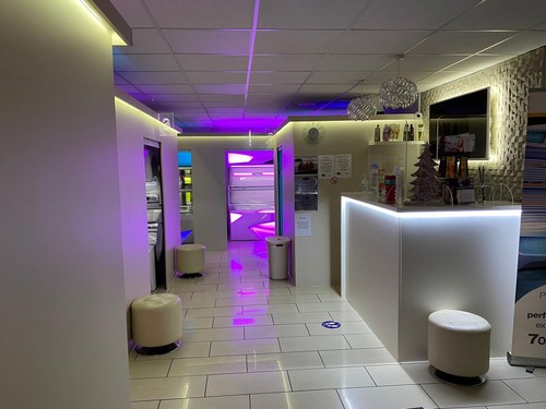 Ergoline, Megasun, Luxura Sunbed, Bespoke Salon Cubicles with Electric ...