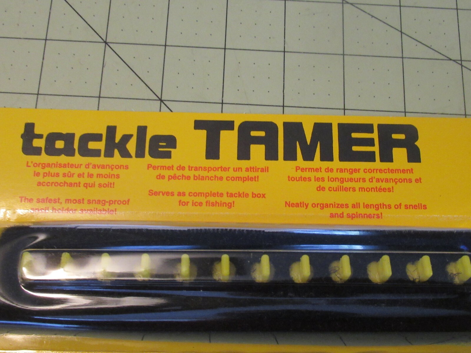 Tackle Tamer Snelled Hook & Leader Holder 12 Snell Capacity 8 Inch for ...