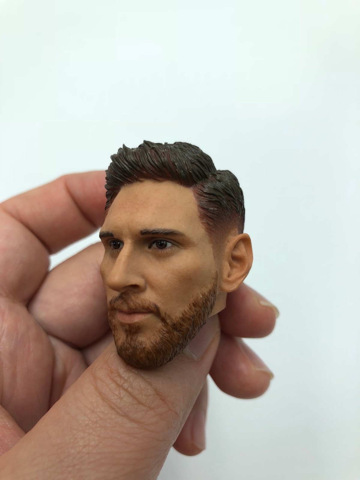 1/6 Lionel Messi Head Sculpt Barcelona Soccer for 12" figure hot toys ...