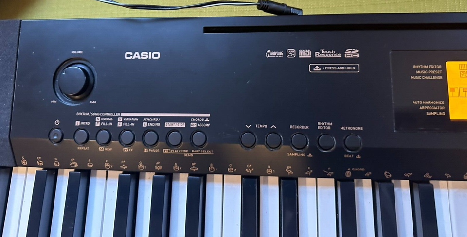 Casio Digital Keyboard & Sampler CDP-230RBK | eBay