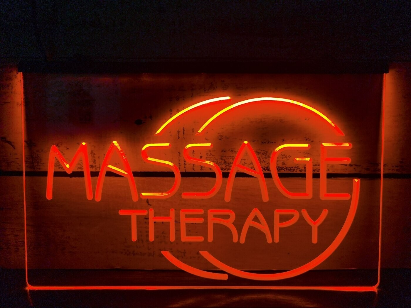 Massage Therapy Open Led Neon Light Sign Body Facial Spa Salon Wall Art