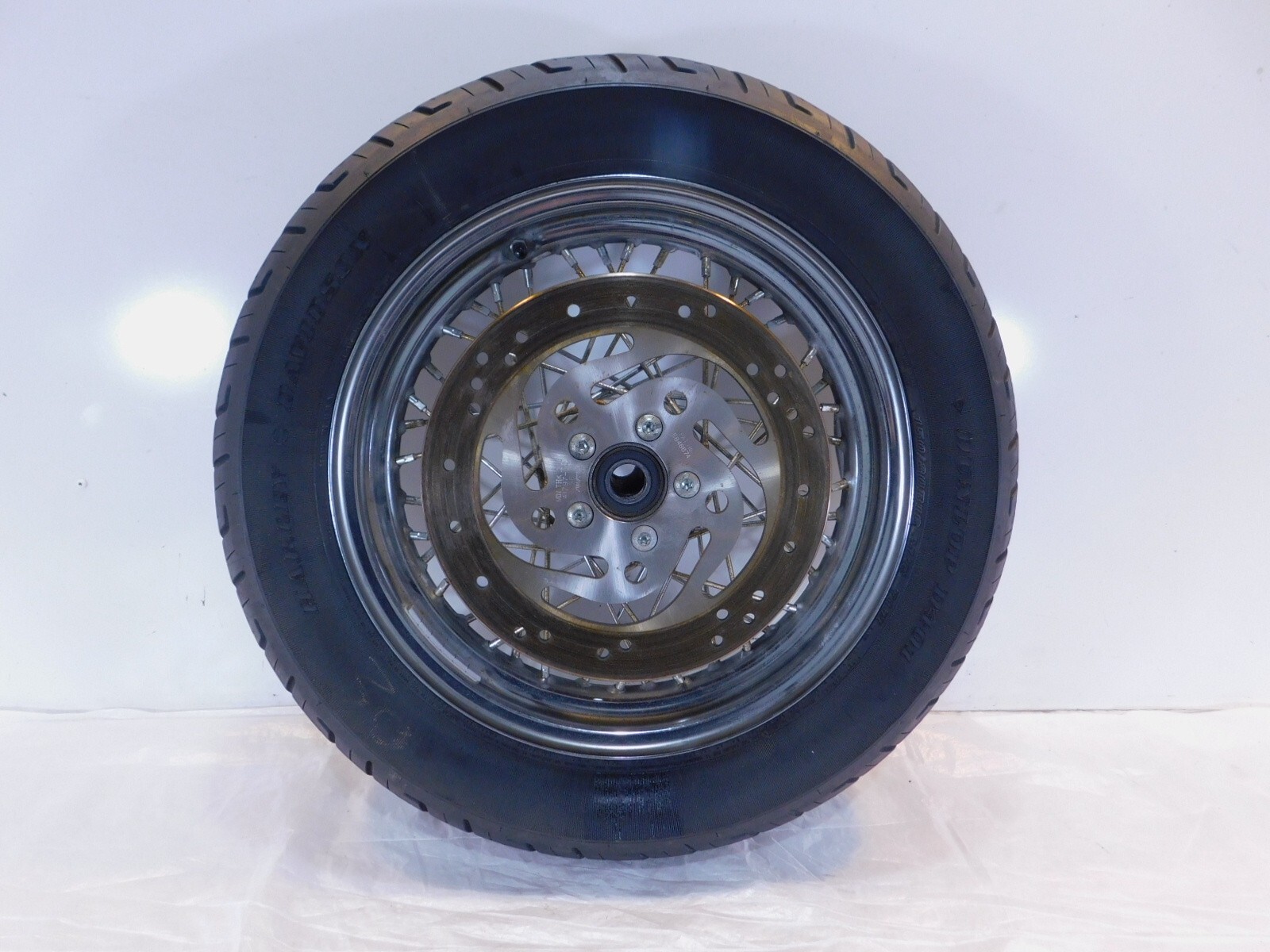 Harley Davidson Sportster 883 & 1200 Laced Rear Wheel Rim & Tire ...