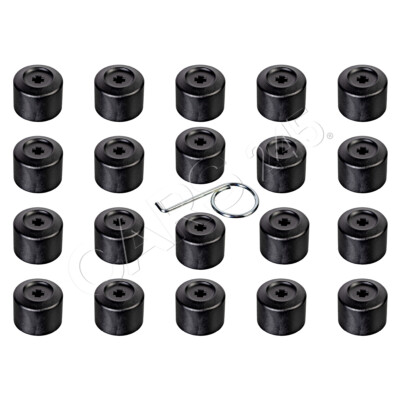 FEBI Cap Wheel Bolt Black For SKODA Citigo VW Ameo Arteon Cc 74-22 ...