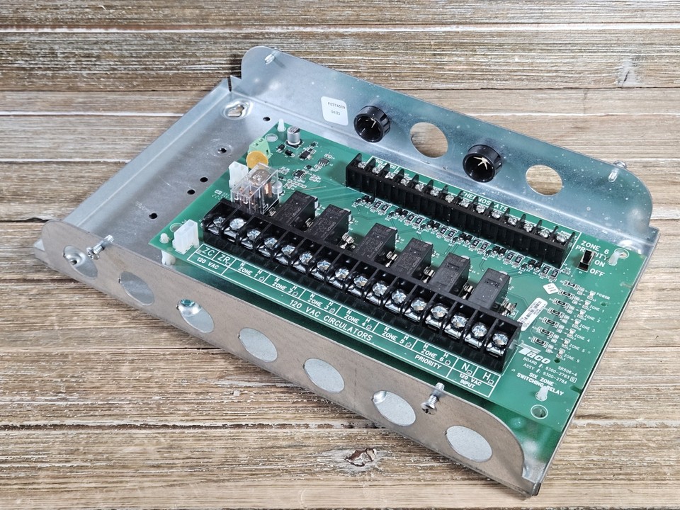 TACO SR506-4 Six Zone Switching Relay Priority Boiler Control Free ...