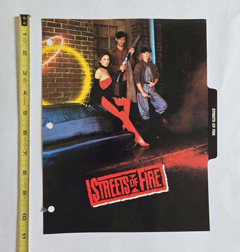 VINTAGE 1983/84 UNIVERSAL STUDIOS MOVIE THEATER PROMO 8 STREETS OF FIRE ...
