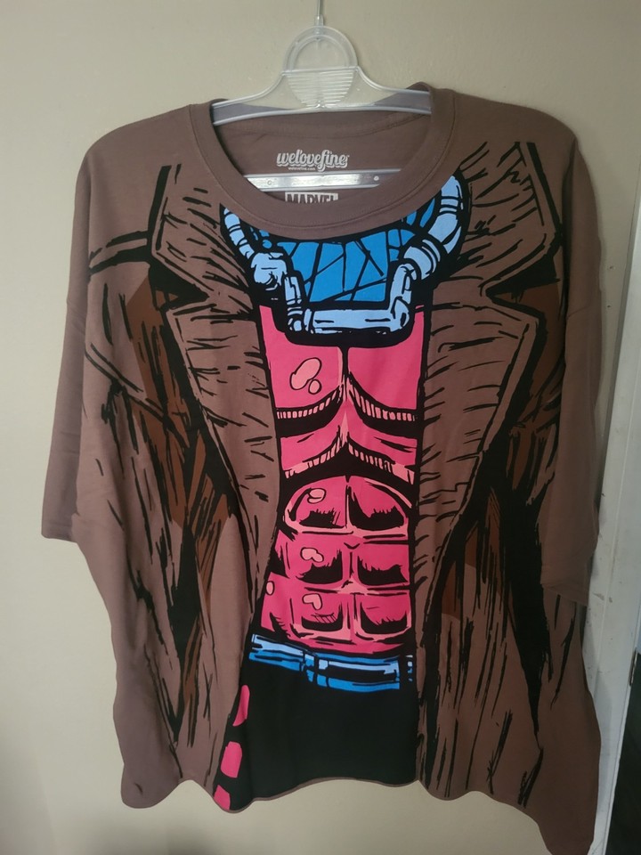 Gambit Shirt I Am Costume X-Men Marvel Men's 3XL | eBay UK