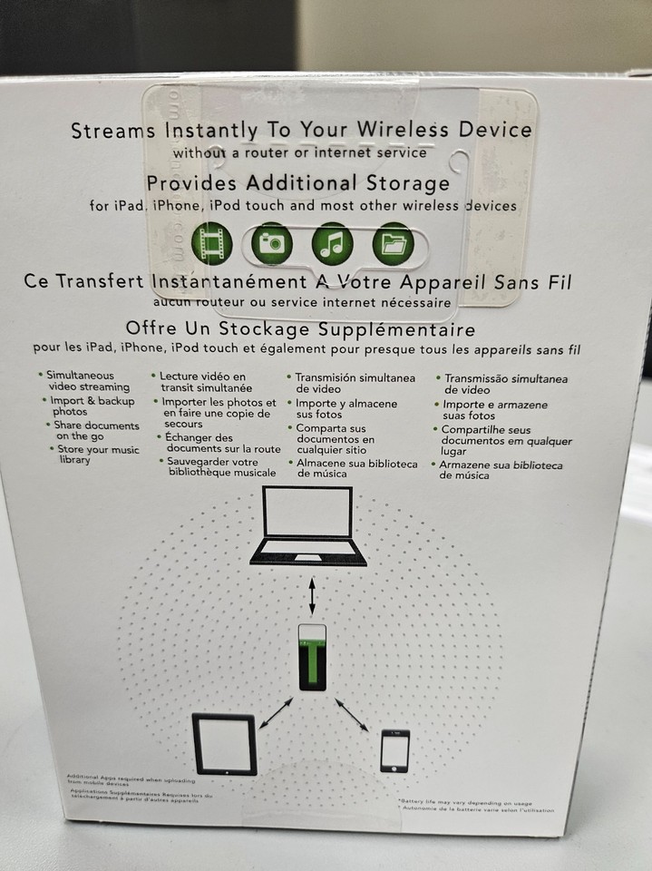 Maxell AirStash Wi-Fi SD 8gb Card Reader - New In Box | eBay