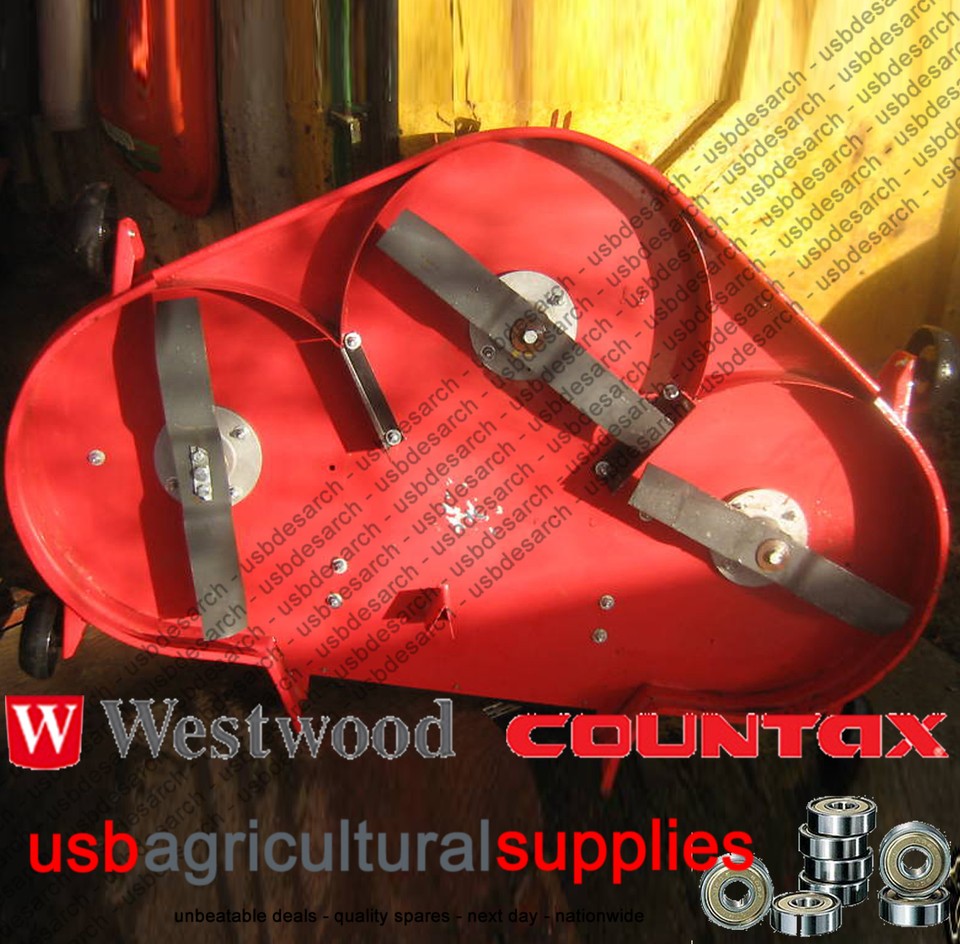 COUNTAX BLADE SET - 36" & 38" IBS DECKS - NEXT DAY TRACTOR MOWER ...
