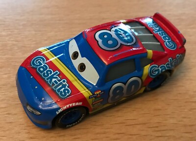 VOITURE METAL DIE CAST 1/55 DISNEY LE MONDE DE CARS COURSE 80 GASK-ITS ...