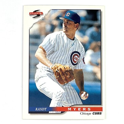 Randy Myers 1996 Score #161 Chicago Cubs MLB Baseball | eBay