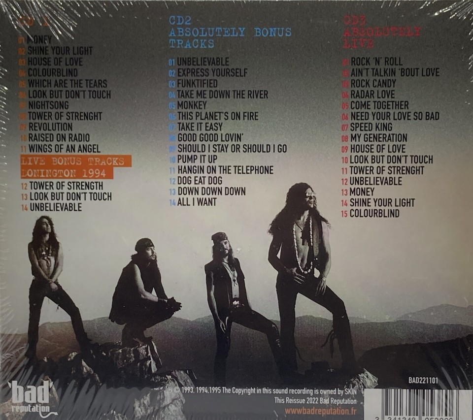 Skin by Skin (CD, 2022) Bad Reputation Remaster 3 Disc Version ...