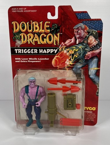 1993 Double Dragon Trigger Happy Figure By Tyco. | eBay