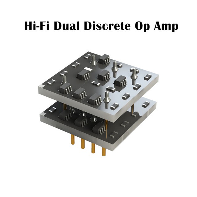 Dual Discrete Op Amp HIFI Audio Preamp Operational Amplifier OPAMP ...