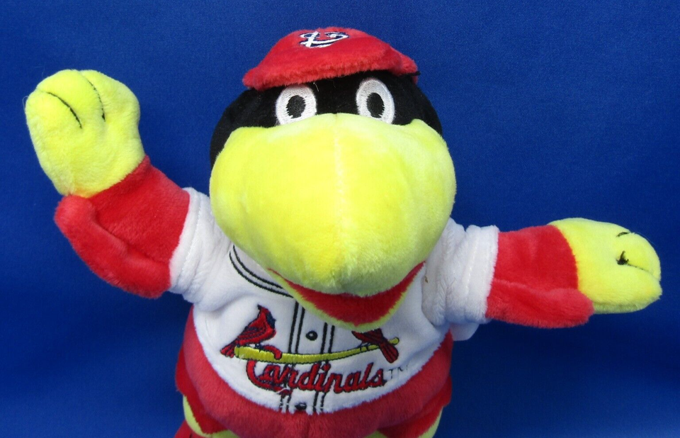 MLB Baseball St Louis Cardinals Fredbird Plush Mascot 10" Stuffed ...