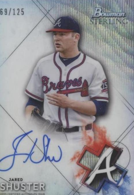 2021 Bowman Sterling - Prospect Autographs Jared Shuster #BSPA-JSH Wave ...