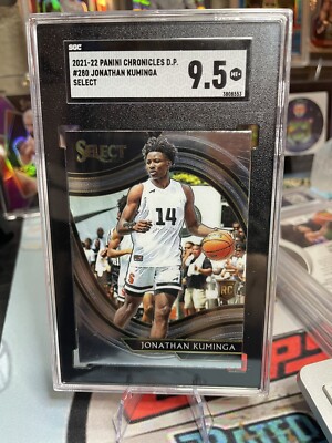 NBA- 2021 Panini Chronicles Select Jonathan Kuminga SGC 9.5 | eBay
