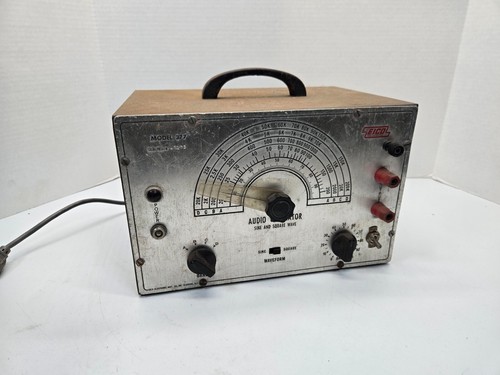 Vintage EICO Model 377 Audio Generator Sine & Square Wave UNTESTED ...