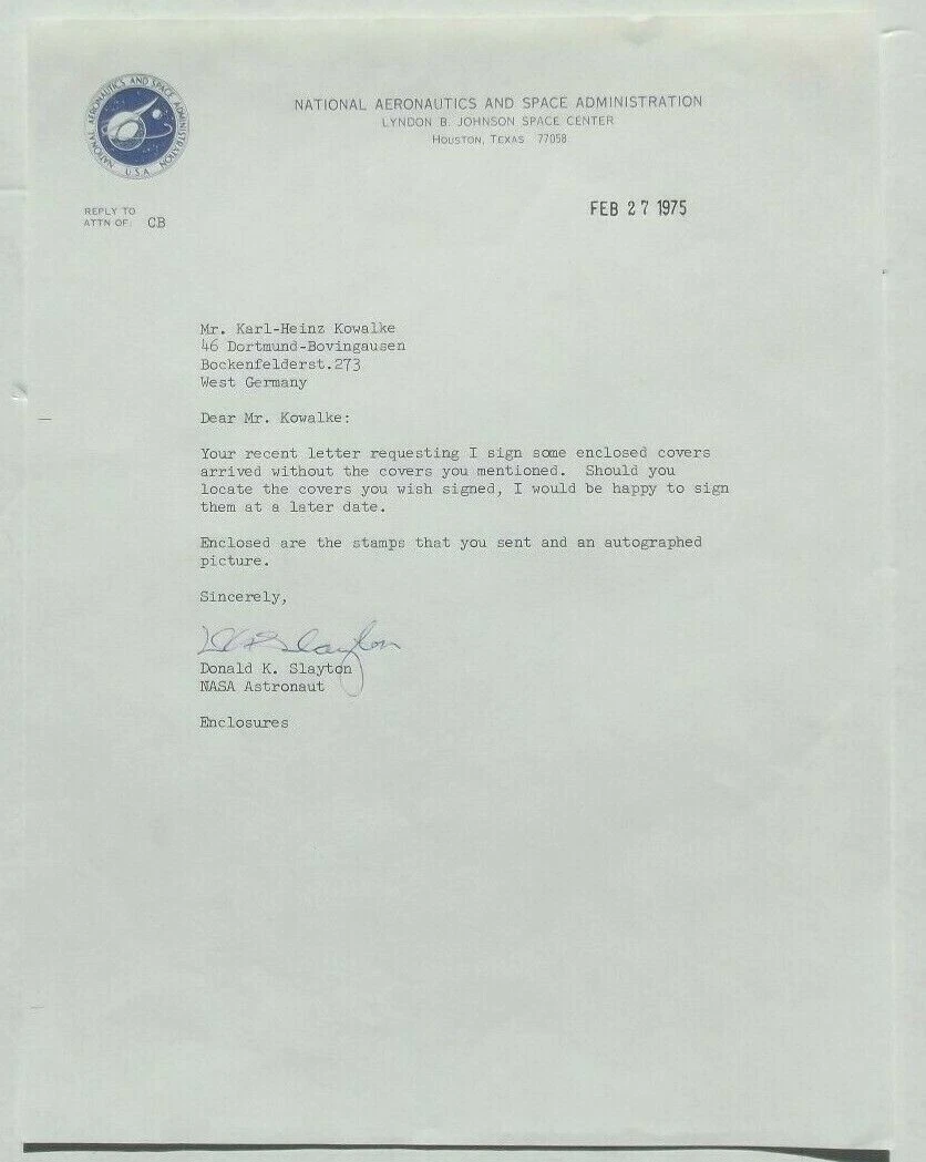 Nasa Official Letterhead