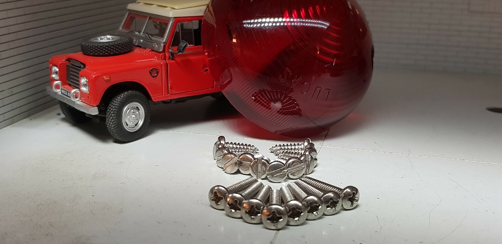 Land Rover Series 2a 3 Lucas L760 L874 Stainless Screws Fixing Set ...