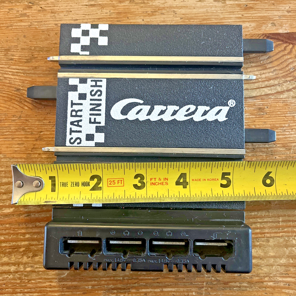 Carrera Go Start Finish Track Slot Car Replacement Part Piece A Power 4 ...