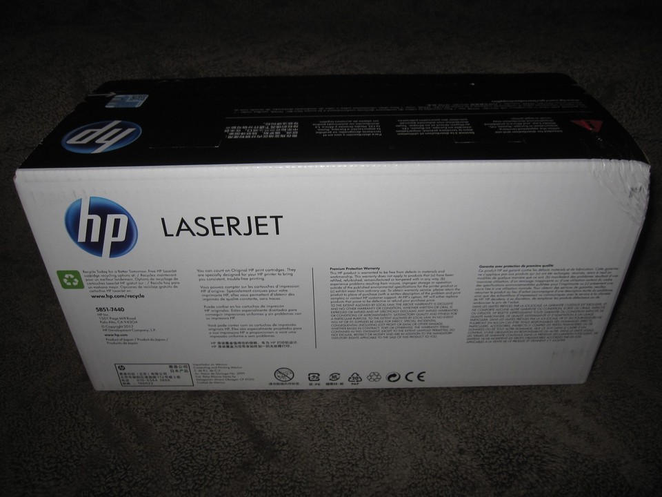HP CF452A Yellow Toner Cartridge Genuine 655A LaserJet M652 M653 MFP ...