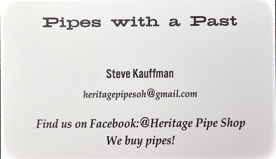 La Rocca Smooth Finish Bent Apple Restored Italian Estate Briar Pipe ...