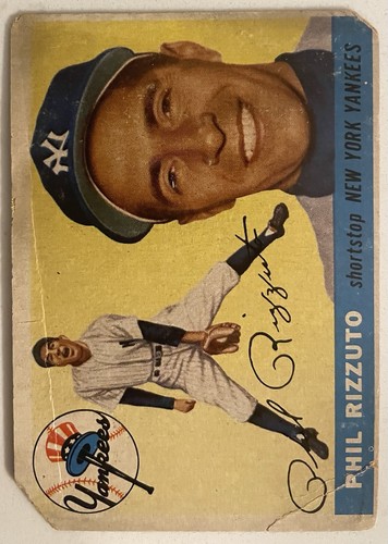 Phil Rizzuto 1955 Topps - High # - #189 | eBay