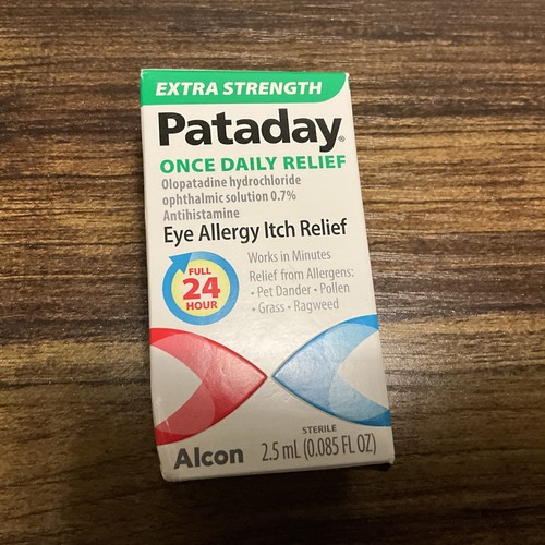 Pataday Extra Strength Eye Drops 2.5 mL Exp 03/2027 | eBay